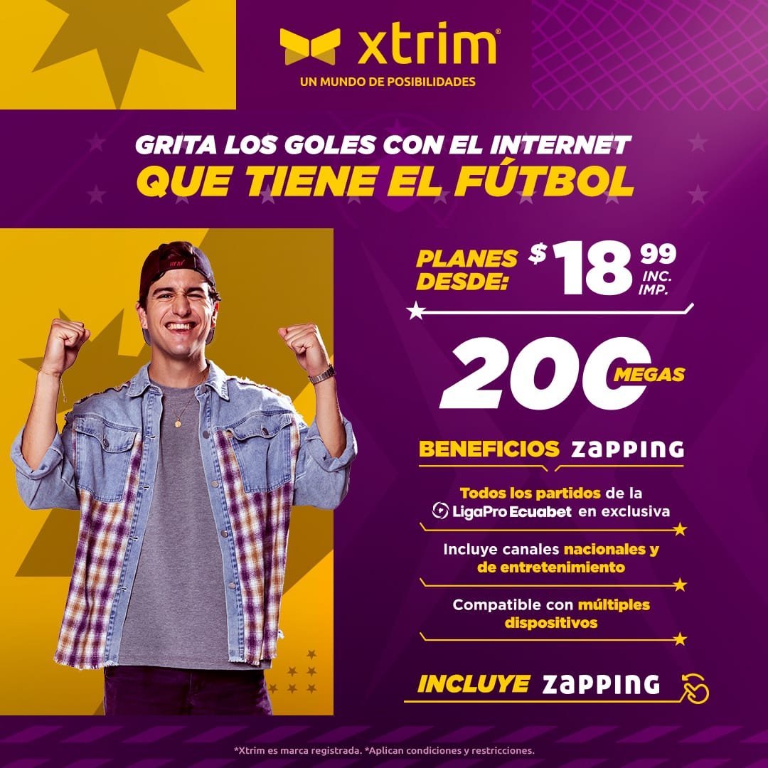PLANES DE INTERNET - servicio de internet xtrim fibra optica