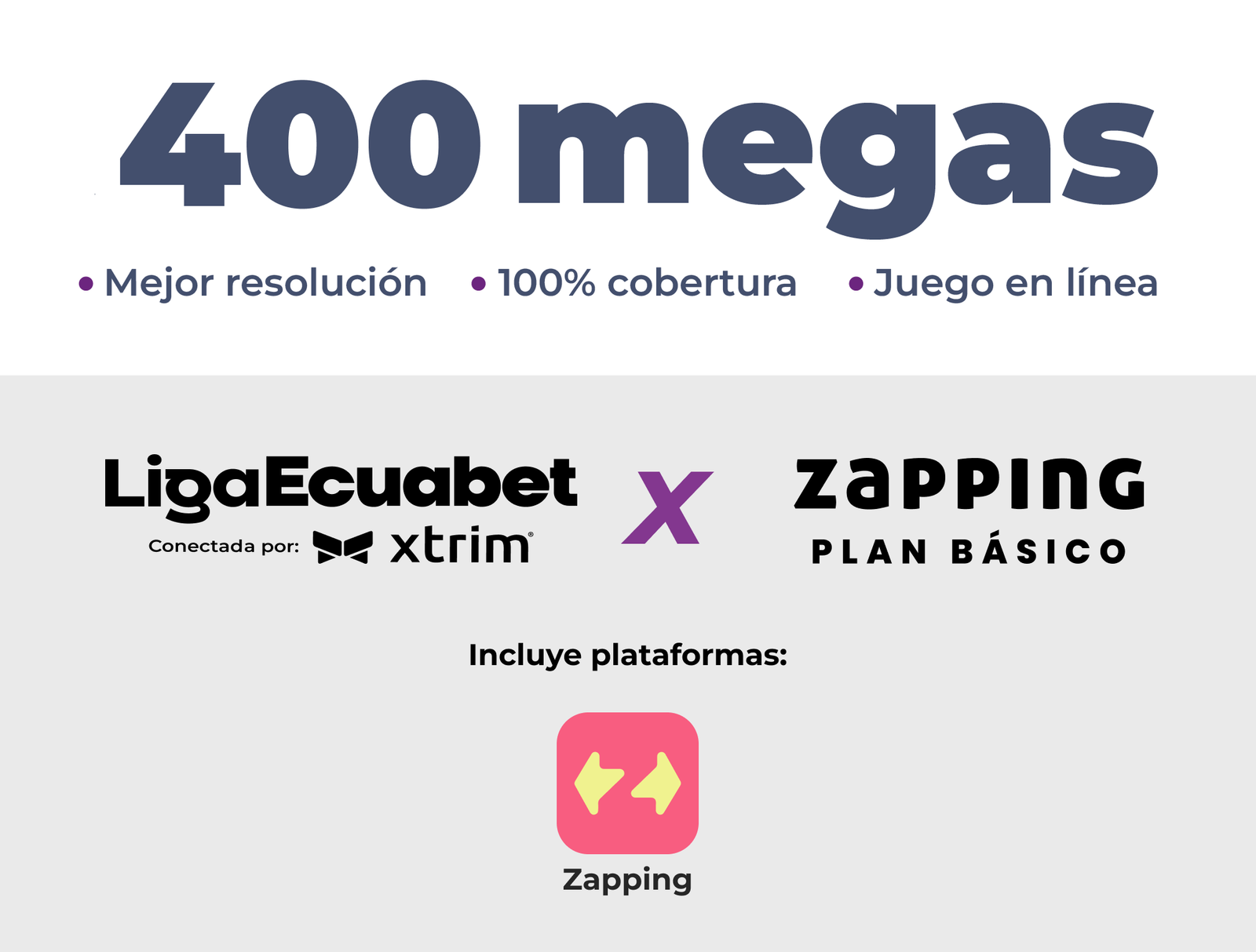 PLANES DE INTERNET - servicio de internet xtrim fibra optica